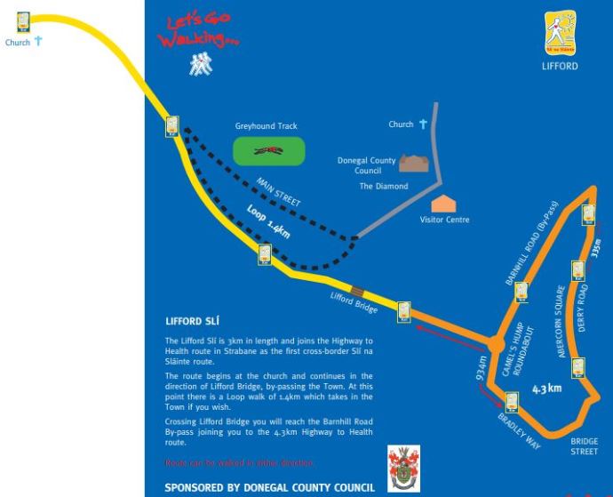 Lifford Slí | Activities in Donegal | Go Visit Donegal