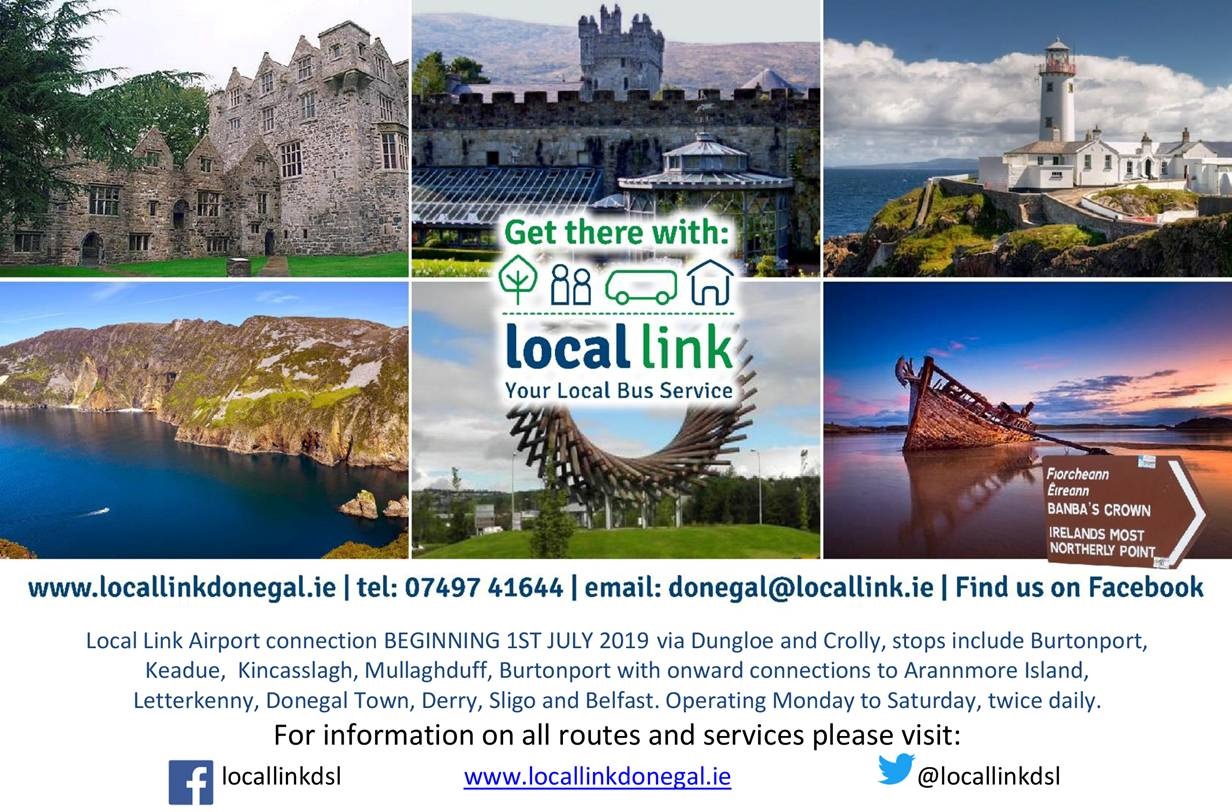 Local Link - Donegal Airport Service | Transport | Go Visit Donegal